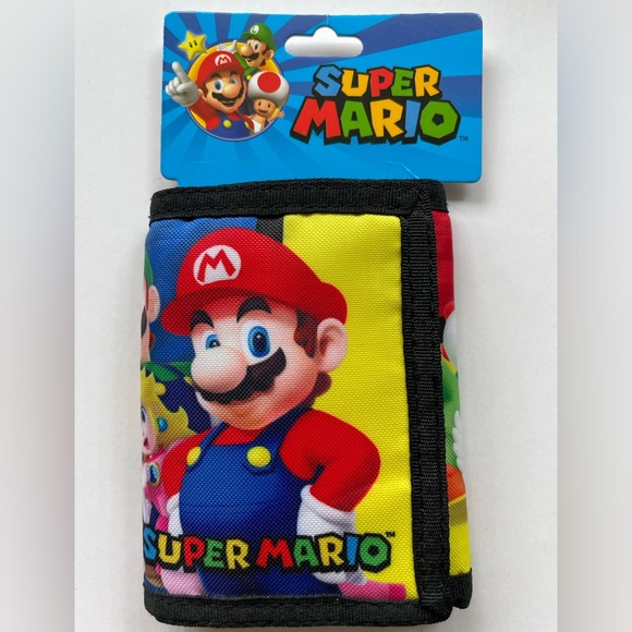 Nintendo | Other | Super Mario Bros Wallet For Kids | Poshmark